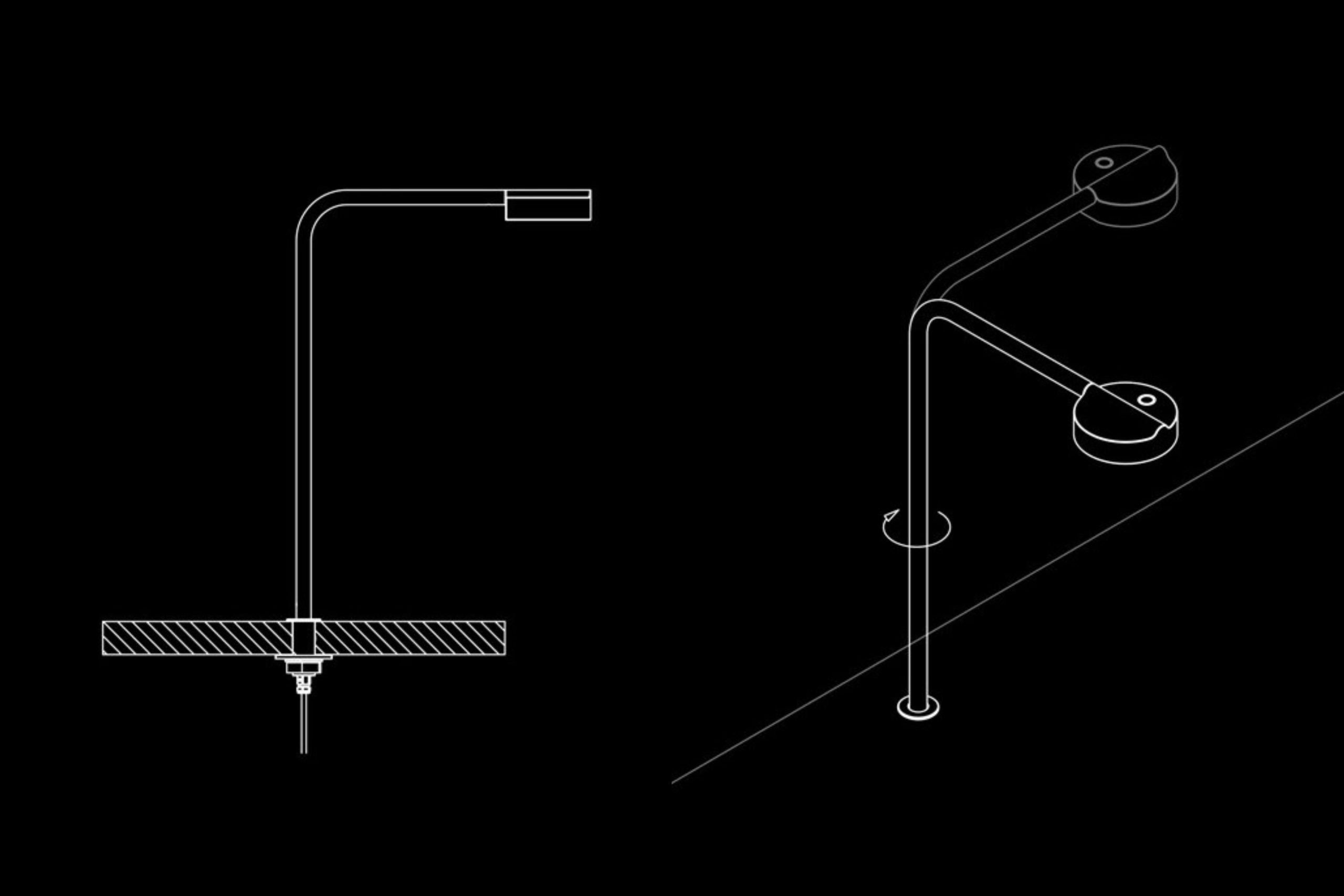 Adjustable Desk Lamp | Stand Up Lamp | Aktiva Lighting